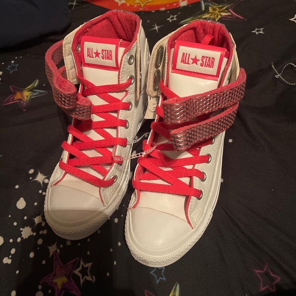 Converse | Shoes | Converse All Star Chuck Taylor Dual Strap High ...